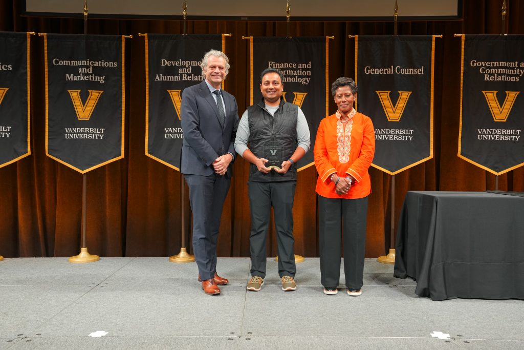 Prash Wins the 2024 Vanderbilt Excellence in Research Award | Iverson ...