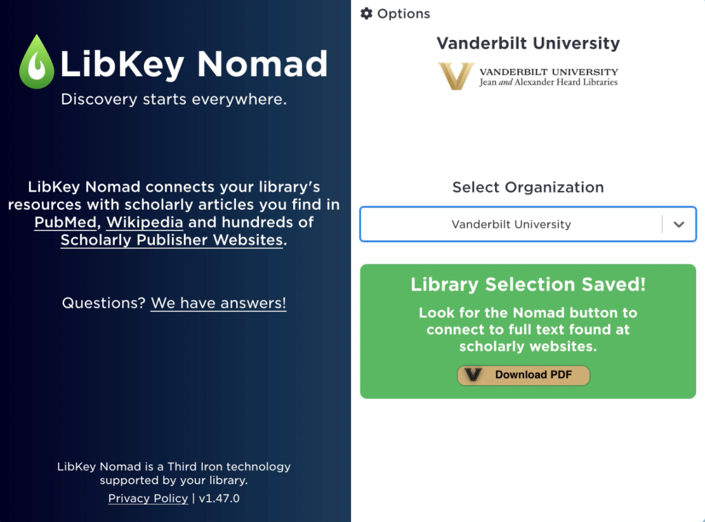 Using the Eskind Biomedical Library to access thousands of academic ...