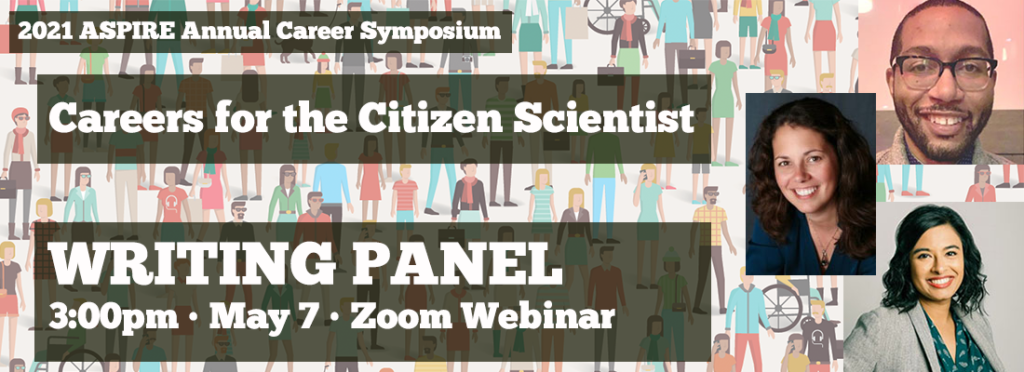 2021 ASPIRE Career Symposium: Writing Panel | BRET Career Development ...