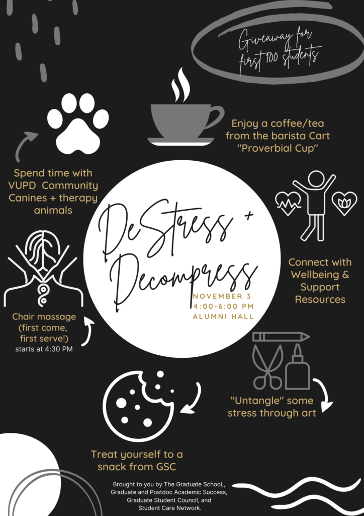 De-stress and Decompress Event | BRET Career Development ASPIRE Program ...