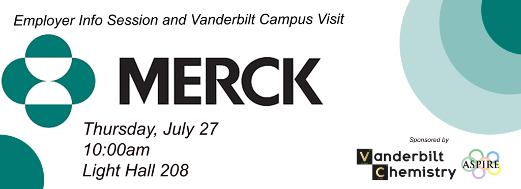 Merck On-campus Employer Info Session Thursday, July 27, 2023 | BRET ...