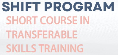 Apply Today: Short Course in Transferable Skills Training (SHIFT ...