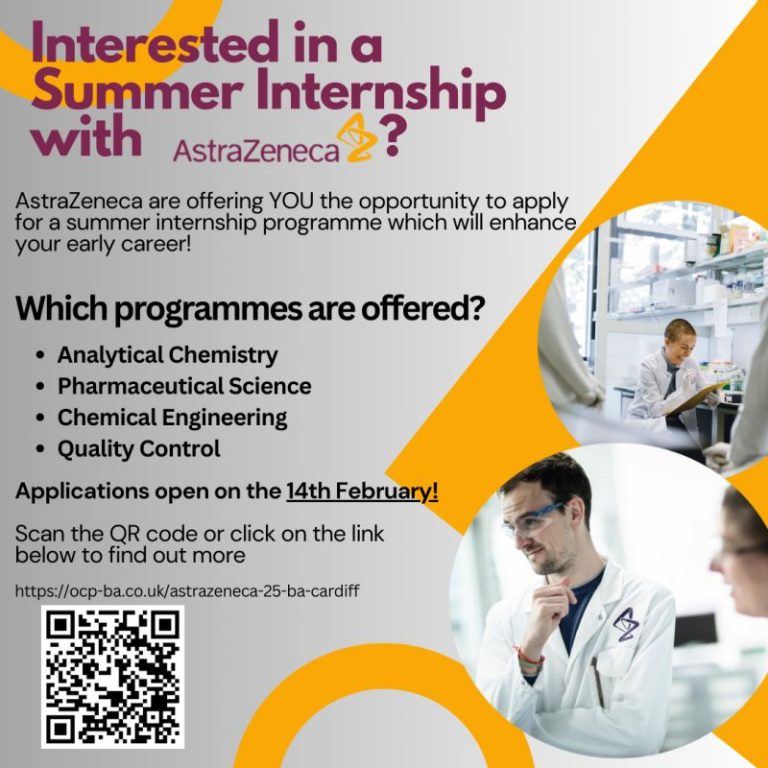 AstraZeneca 10-week Summer Internship | BRET Career Development ASPIRE ...