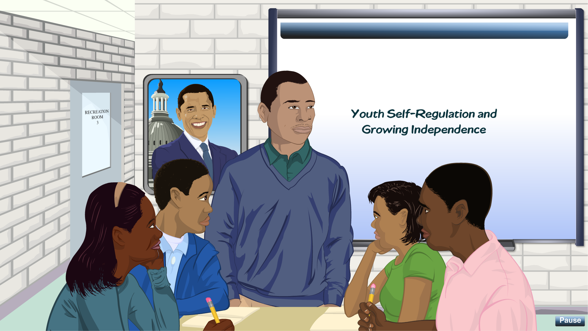 Family session: parents and youth work together