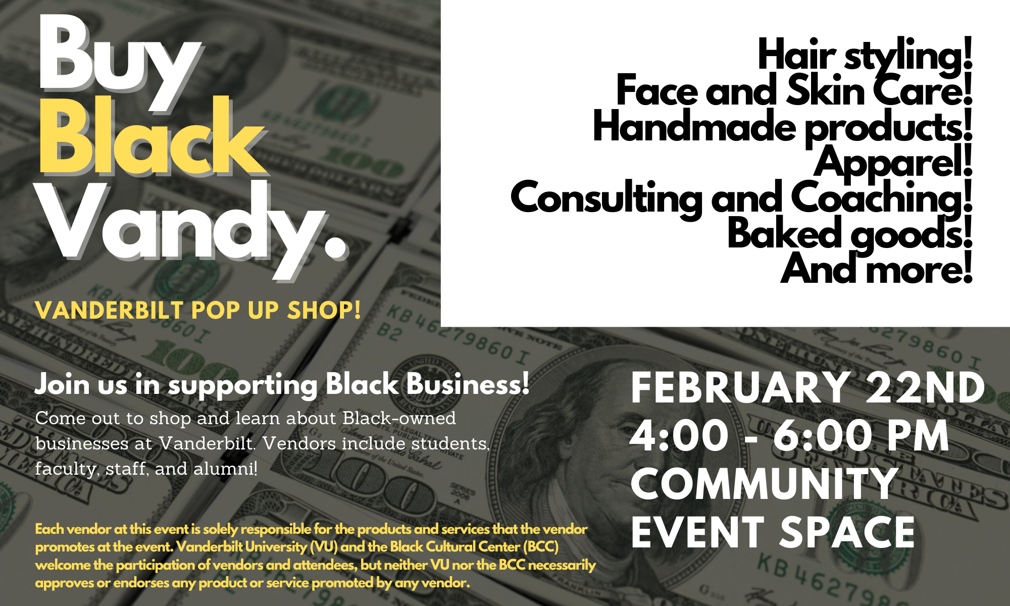 Black History Month Events | Black Cultural Center | Vanderbilt University