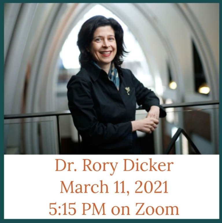 “This I Believe” with Dr. Rory Dicker | Office of Religious Life ...