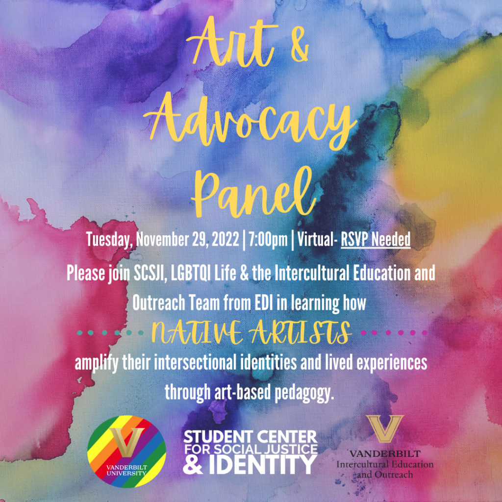 Art & Advocacy Panel (2) | Student Center for Social Justice & Identity ...