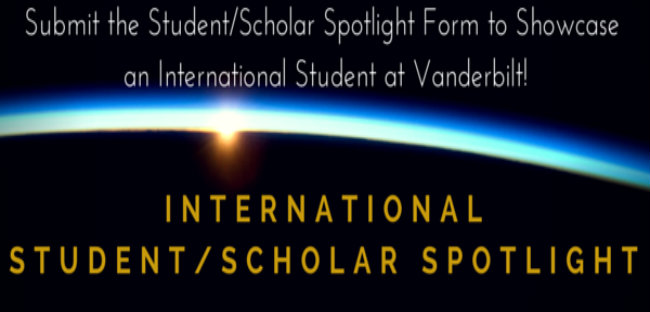 Student/Scholar Spotlight Submission | International Student & Scholar ...