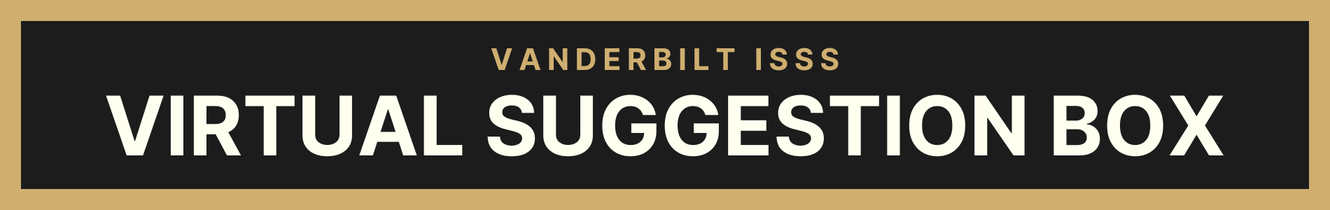 Vanderbilt ISSS Virtual Suggestion Box | International Student ...