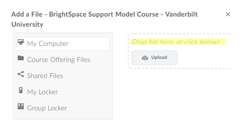 Add a Course Image to your Homepage | Brightspace Support | Vanderbilt University