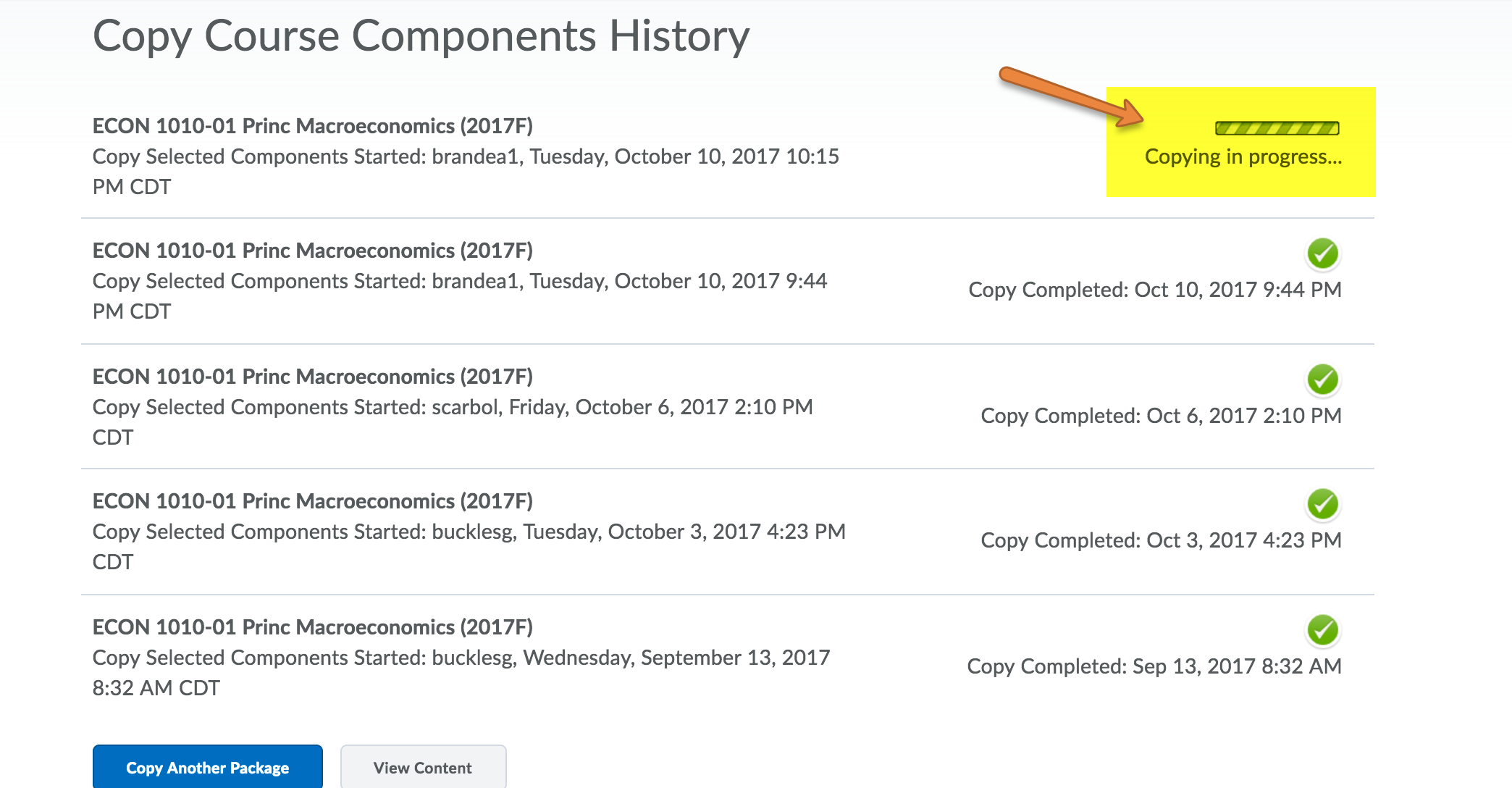 How to Copy Content From One Brightspace Course to Another ...