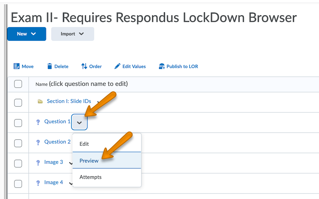 Placing an image in a quiz question | Brightspace Support | Vanderbilt ...