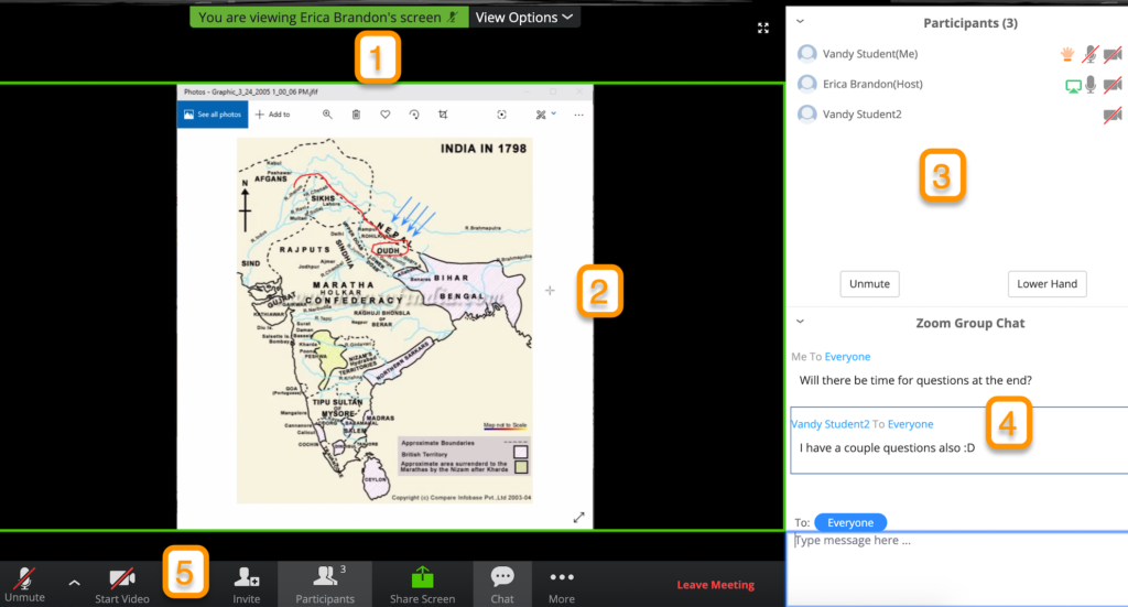 How do I navigate a Zoom meeting interface? | Brightspace Support ...