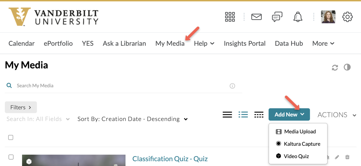 What is Kaltura? | Brightspace Support | Vanderbilt University