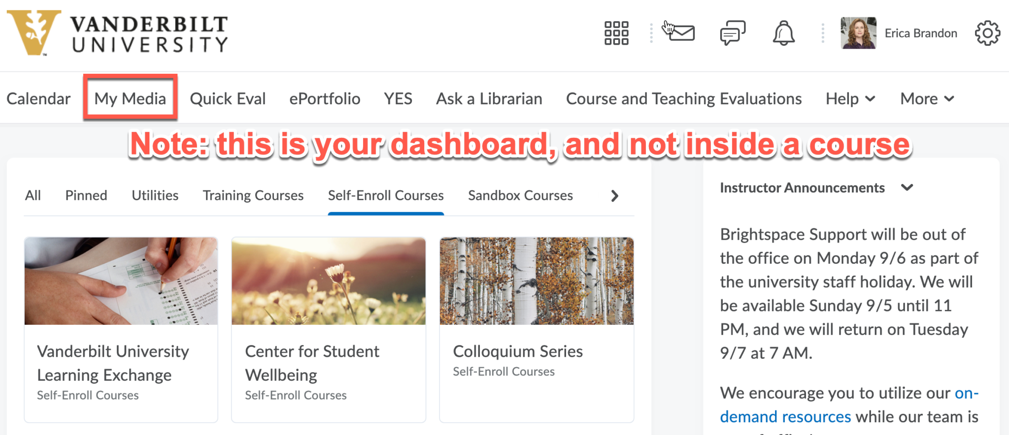 Submitting a large video file for an assignment | Brightspace Support | Vanderbilt University