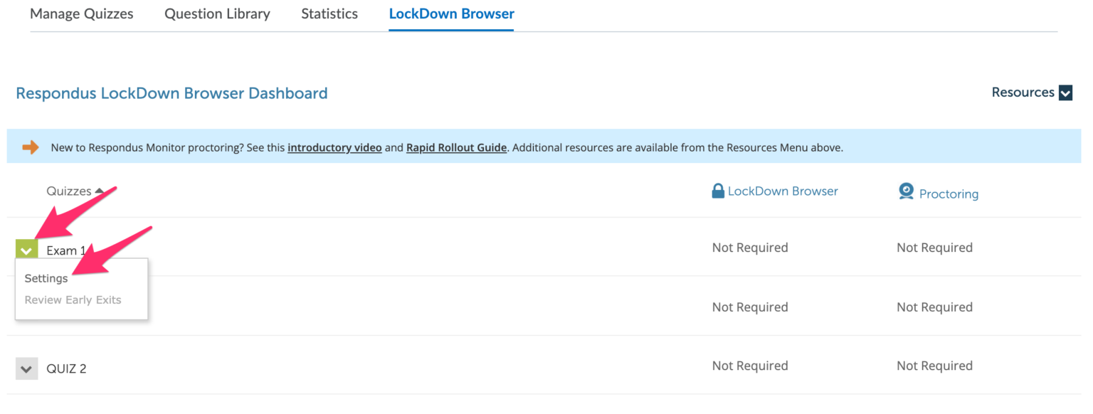 Setting up the Respondus LockDown Browser for a Quiz | Brightspace ...