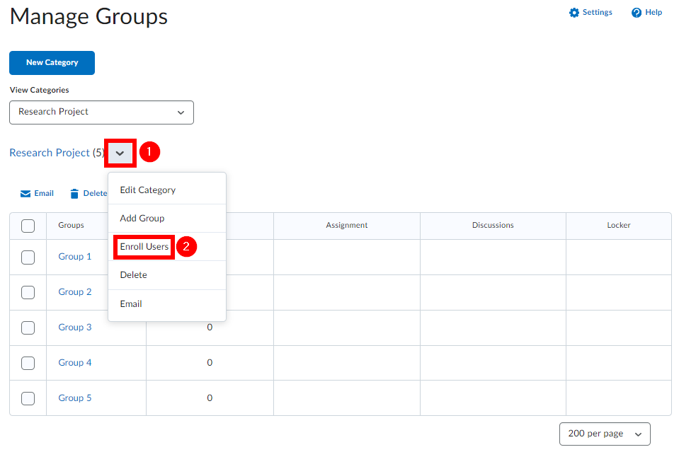 Adding Students to Groups in Brightspace | Brightspace Support | Vanderbilt University