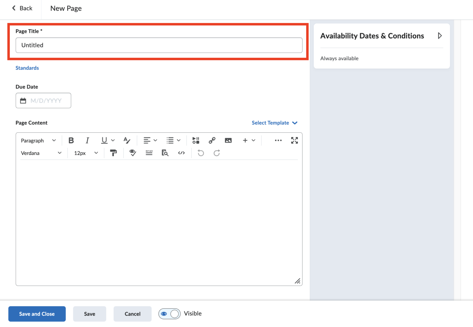 Inserting Elements and Practices Using Creator+ in Lessons View | Brightspace Support ...