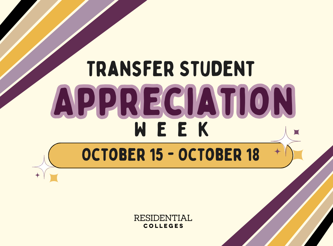 Transfer Student Appreciation Week 2023 | Transfer Students ...