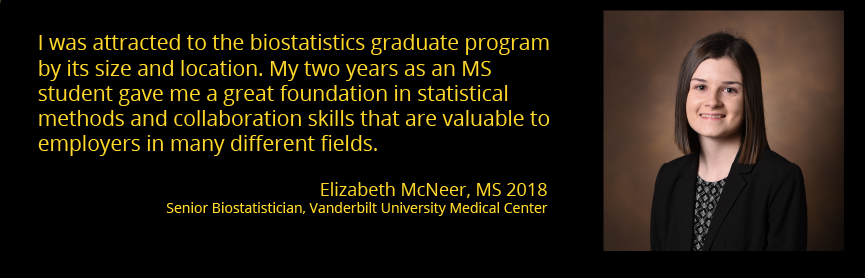 Master of Science | Biostatistics Graduate Program | Vanderbilt University Master of Science | Biostatistics Graduate Program | Vanderbilt University