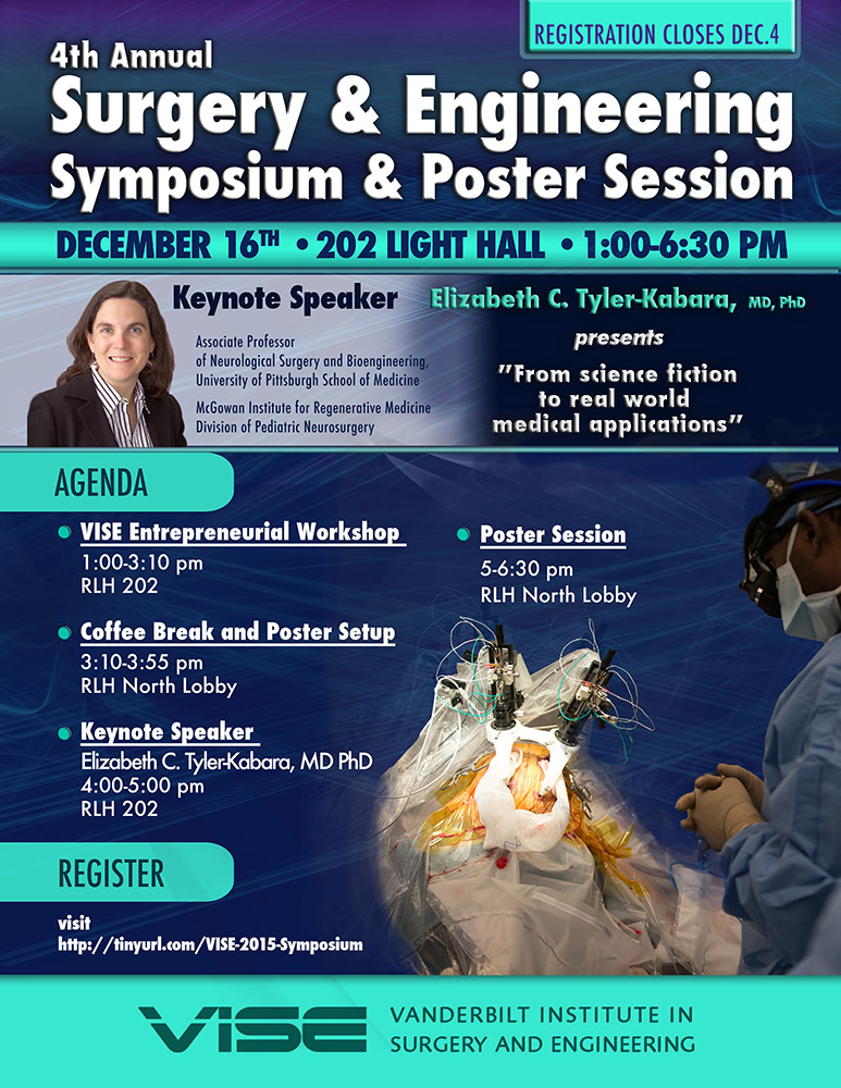 VISE 2015 Symposium Announced! | Vanderbilt Institute for Surgery and ...