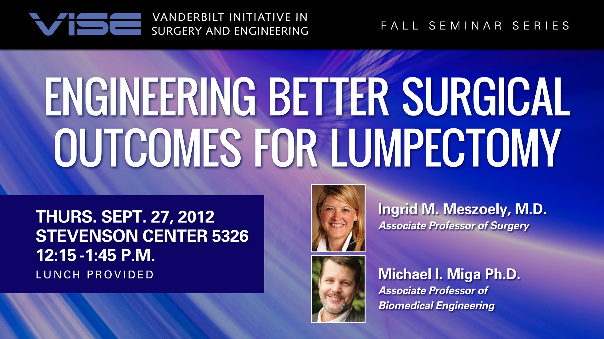 ViSE Seminar – Engineering Better Surgical Outcomes for Lumpectomy ...