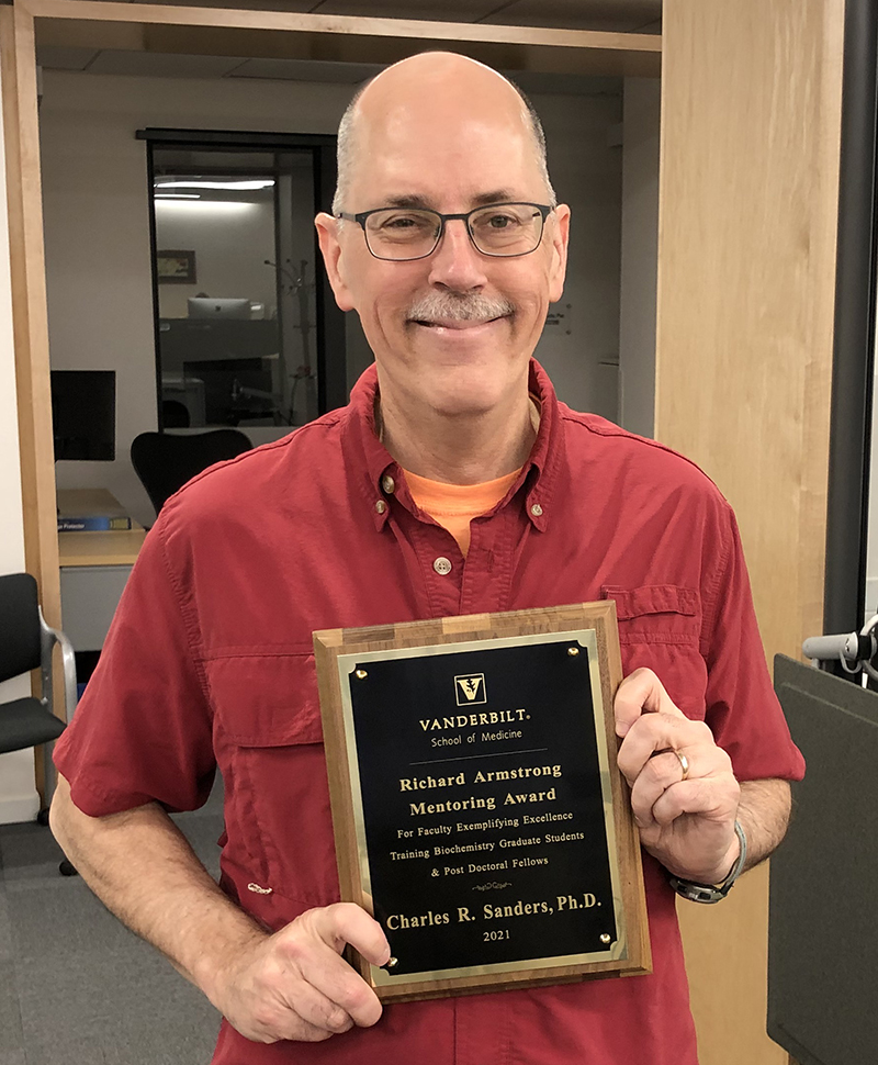 Chuck Sanders Receives Armstrong Mentoring Award | Center for ...