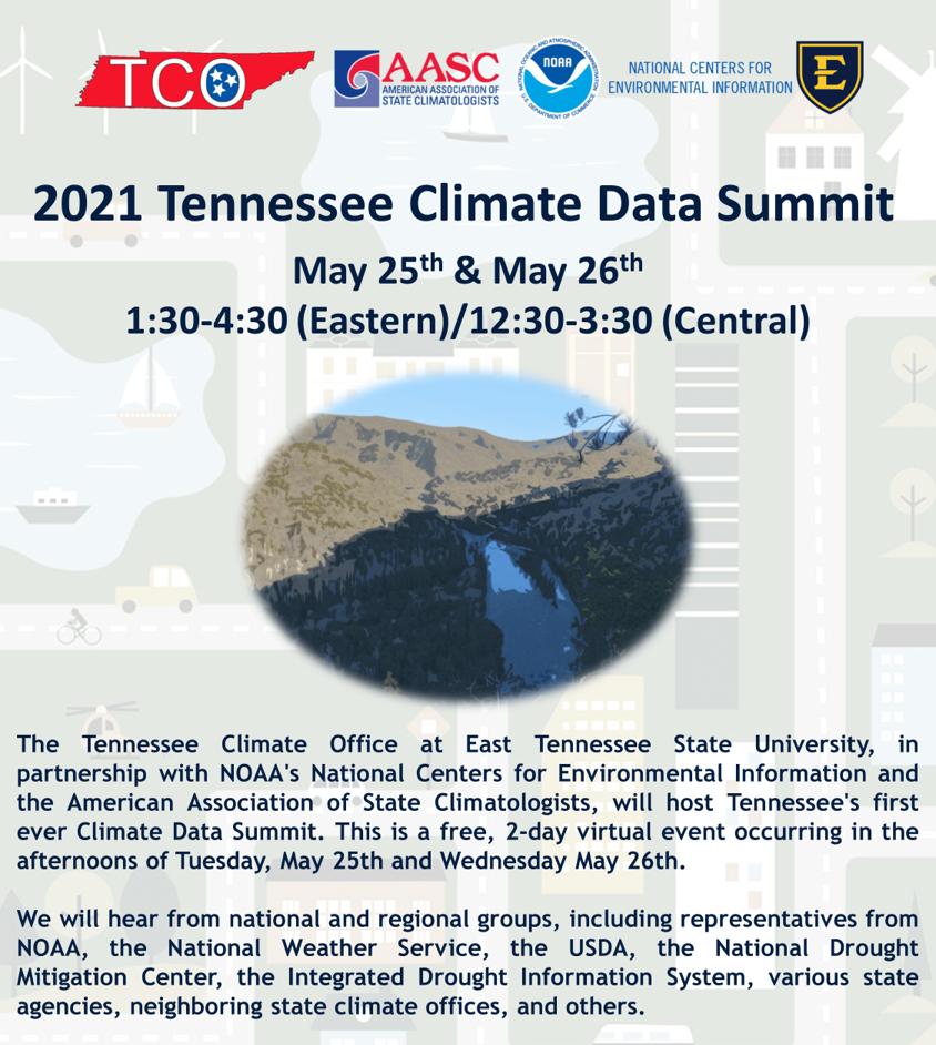 2021 Tennessee Climate Data Summit May 25 & 26 | Vanderbilt Climate ...