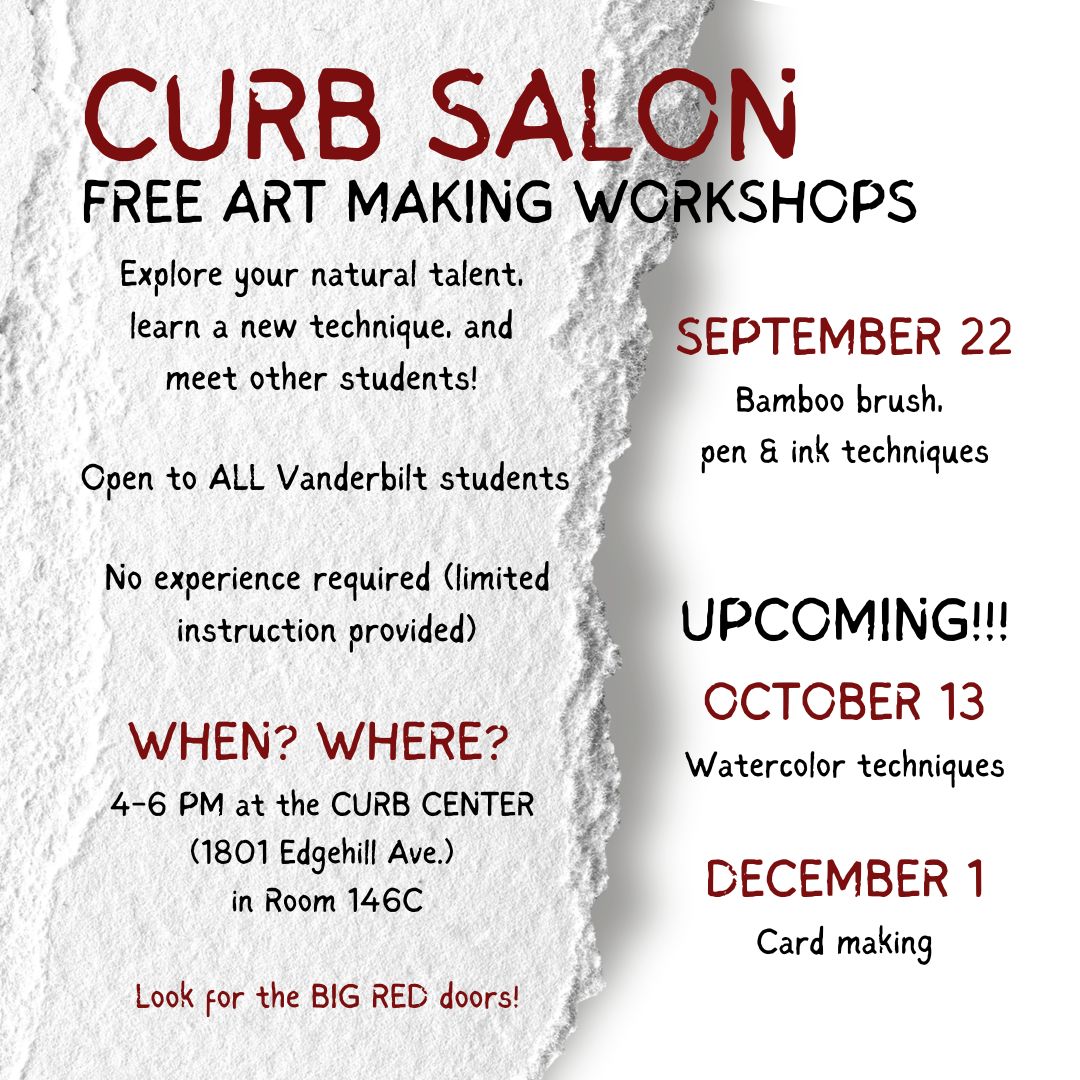 CURB SALON | The Curb Center | Vanderbilt University