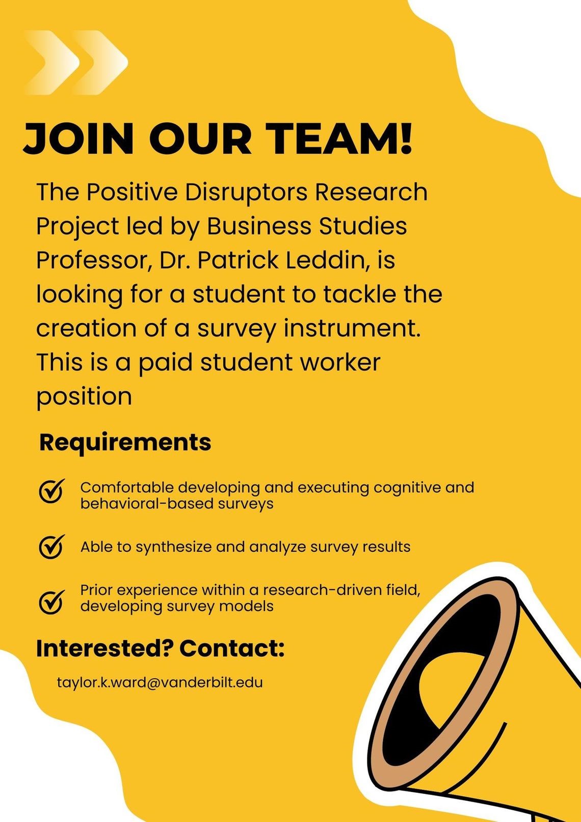 The Positive Disruptors Research Project | Undergraduate Data Science ...