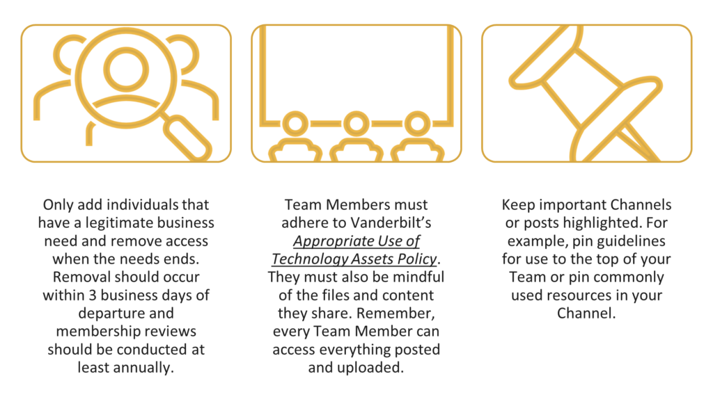 Microsoft Teams Guideline | Office of Cybersecurity | Vanderbilt University