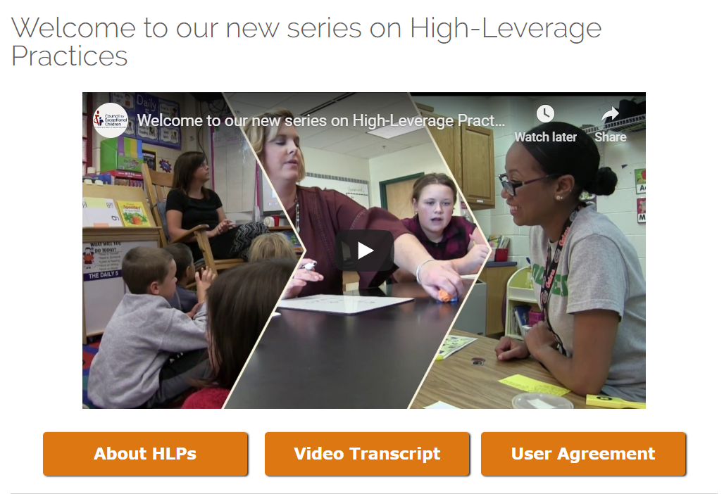 High-Leverage Practices in Special Education | Special Education ... High-Leverage Practices in Special Education | Special Education ...