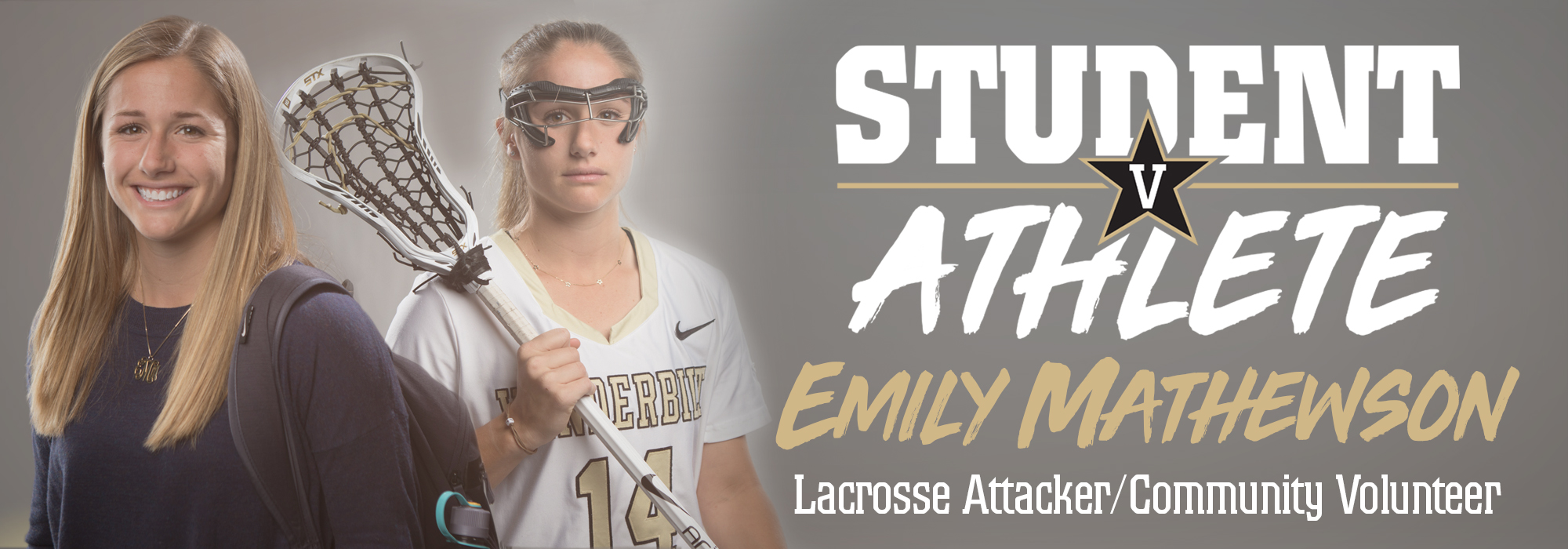 Emily Mathewson: Lacrosse attacker and community volunteer | Vanderbilt ...