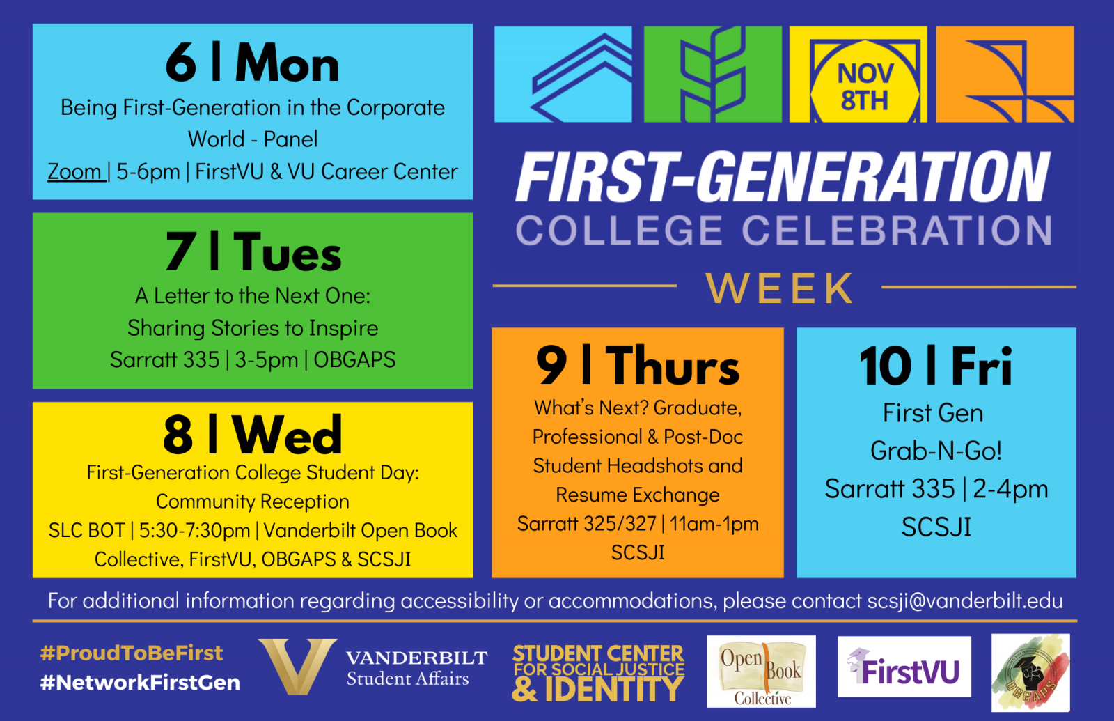 Vanderbilt to mark First-Generation College Celebration Week with events Nov. 6–10 | Vanderbilt ...