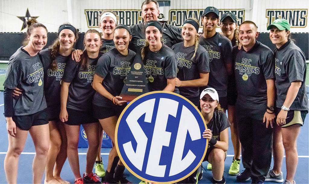 SEC Champs: Women’s Tennis and Men’s Golf | Vanderbilt University