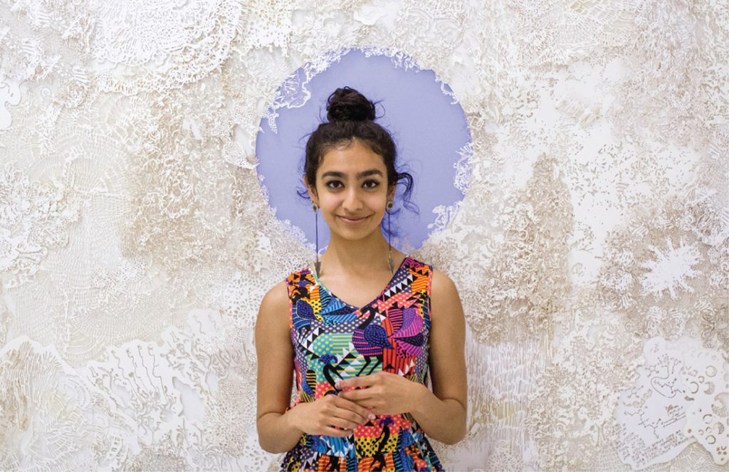 Well Balanced: Hamblet Award Winner Depicts Wellness in Cut Paper, Sand ...