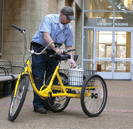 Maintenance Trike | Vanderbilt Magazine | Vanderbilt University