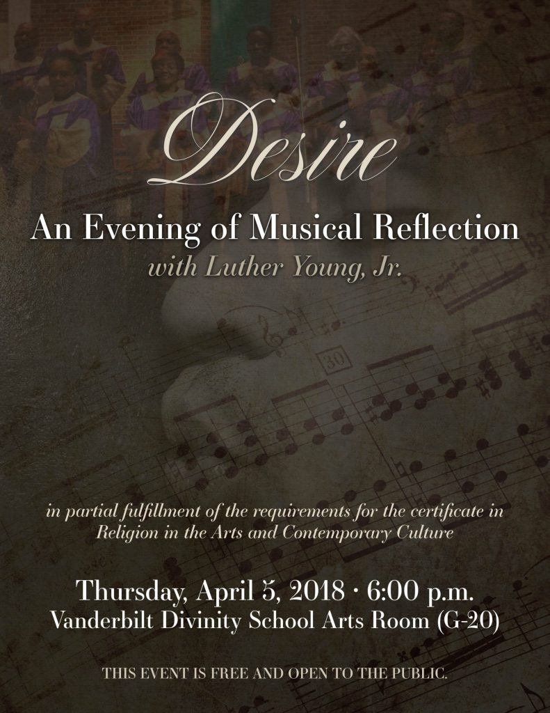 Desire: An Evening of Musical Reflection | Divinity School | Vanderbilt ...
