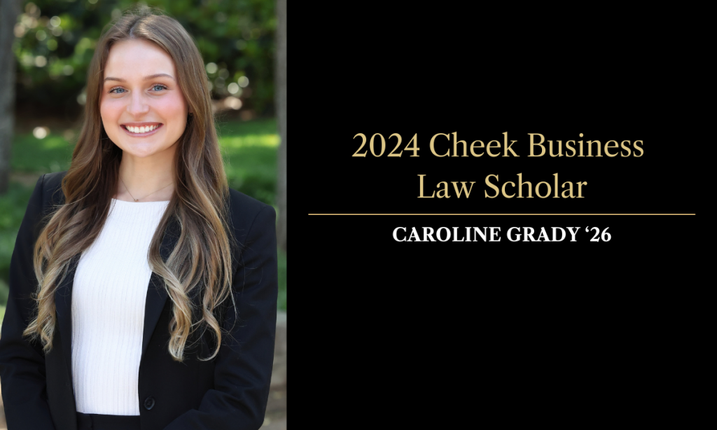 Caroline Grady '26 Named 2024 Cheek Scholar - Vanderbilt Law ...