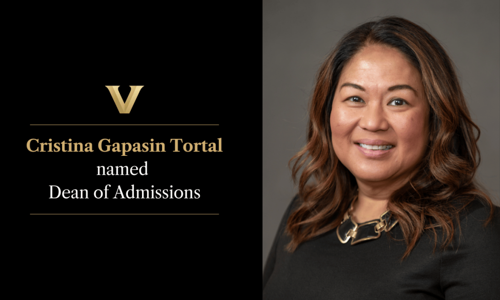 Cristina Gapasin Tortal Named Dean of Admissions -Vanderbilt Law School | Vanderbilt University