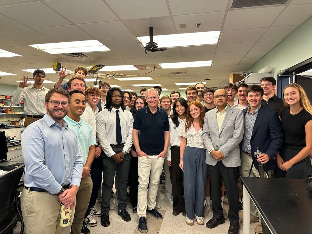 Blue Origin CEO and alumnus David Limp urges students to be ‘curious ...