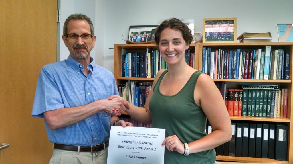Erica Shannon wins a “Best Short Talk Award”! | Page McCaw Lab ...