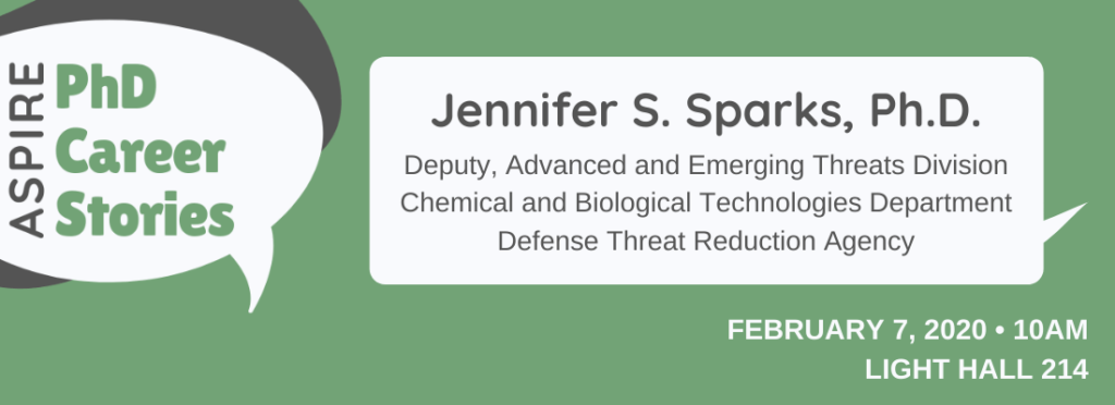 ASPIRE PhD Career Stories: Jennifer S. Sparks, PhD | BRET Career ...