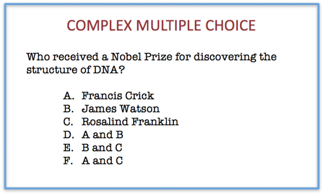 Writing Good Multiple Choice Test Questions | Center for Teaching ...