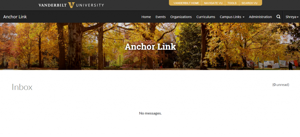 inbox | Anchor Link | Vanderbilt University