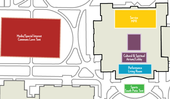 Student Org Fair Map 2013 | Anchor Link | Vanderbilt University