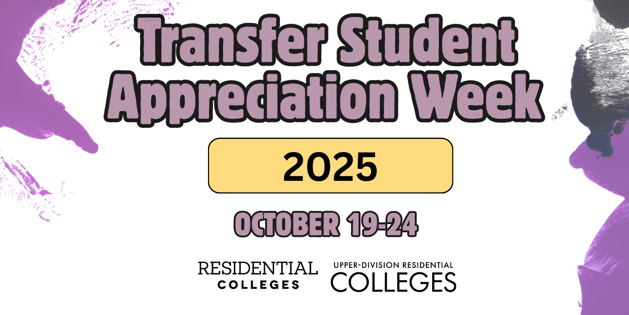 Transfer Student Appreciation Week 2025 | Transfer Students ...