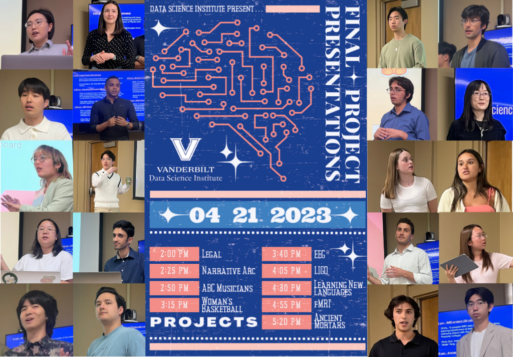 DSI hosts Spring 2023 Final Project Presentations - DSIDSI | Vanderbilt University