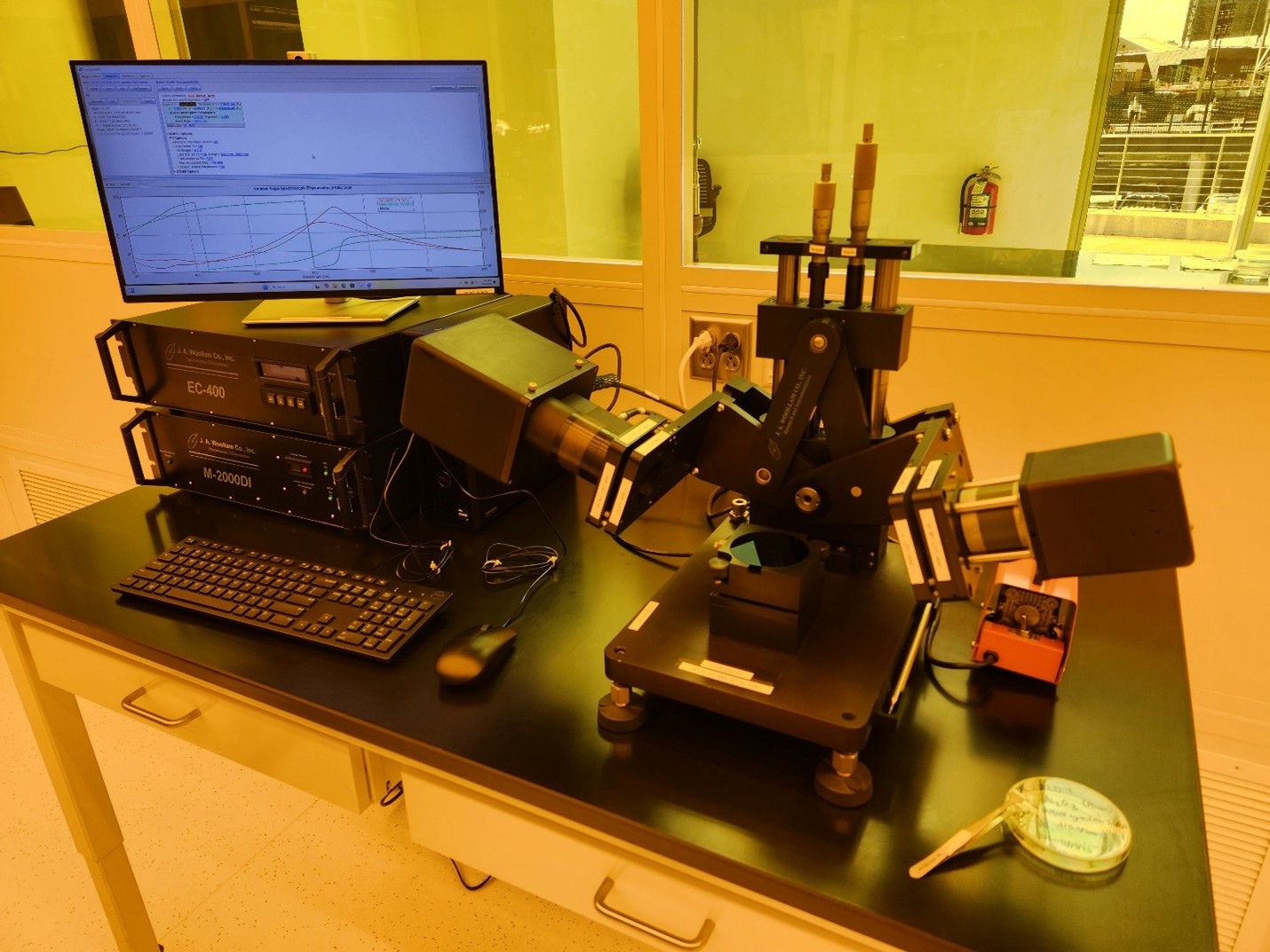 VINSE adds Spectroscopic Ellipsometer to Cleanroom for non-destructive film thickness analysis ...
