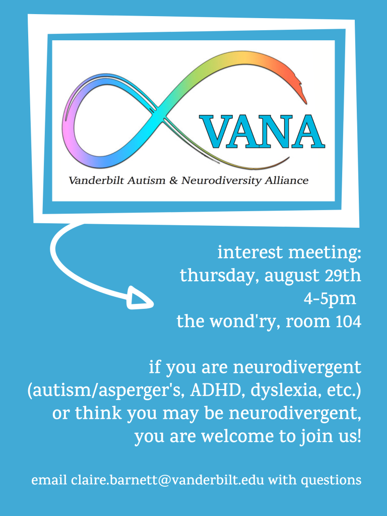 Attention: Autistic college students | Frist Center for Autism and ...